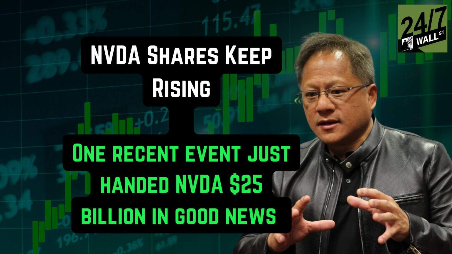 NVIDIA (Nasdaq: NVDA) Just Got $25 Billion Worth of Good News - 24/7 ...