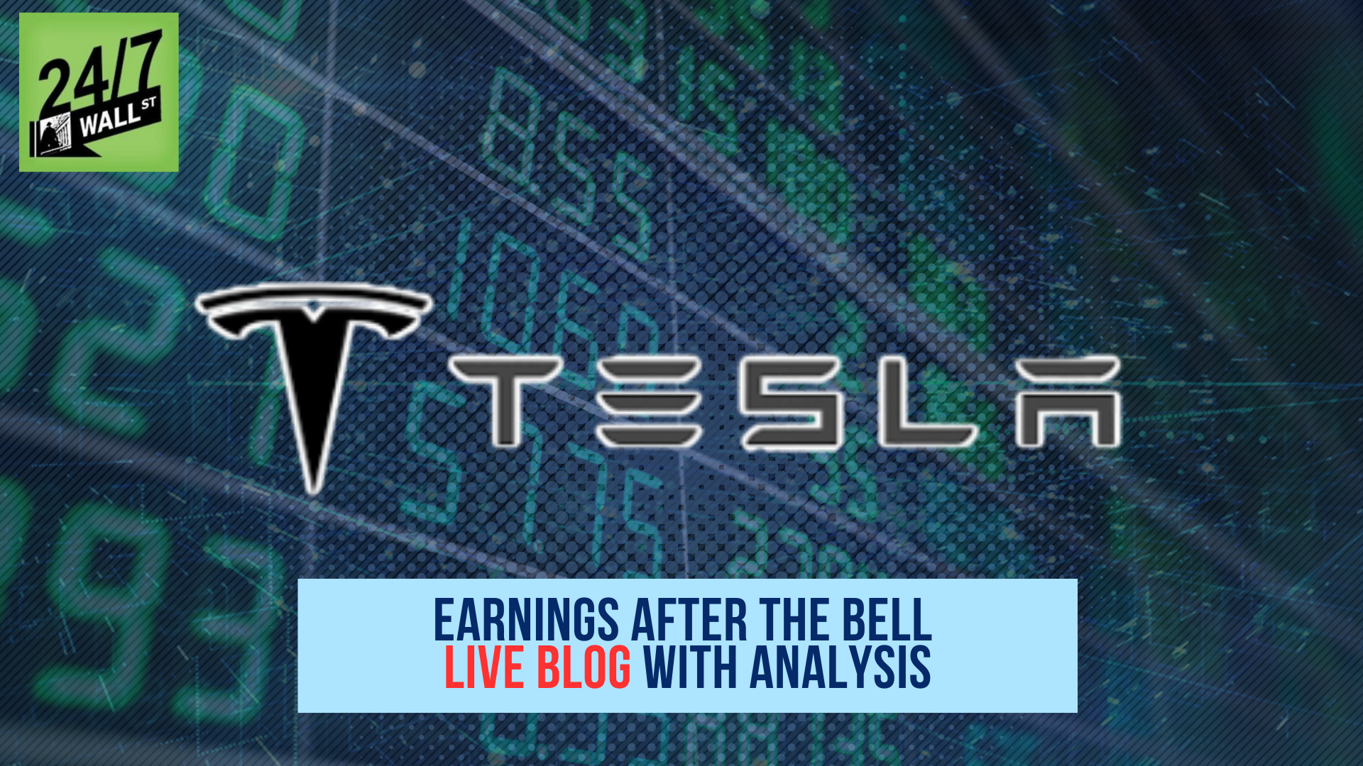 Red Flags - Live: Will Tesla Beat Q4 Earnings Tonight After the Bell ...