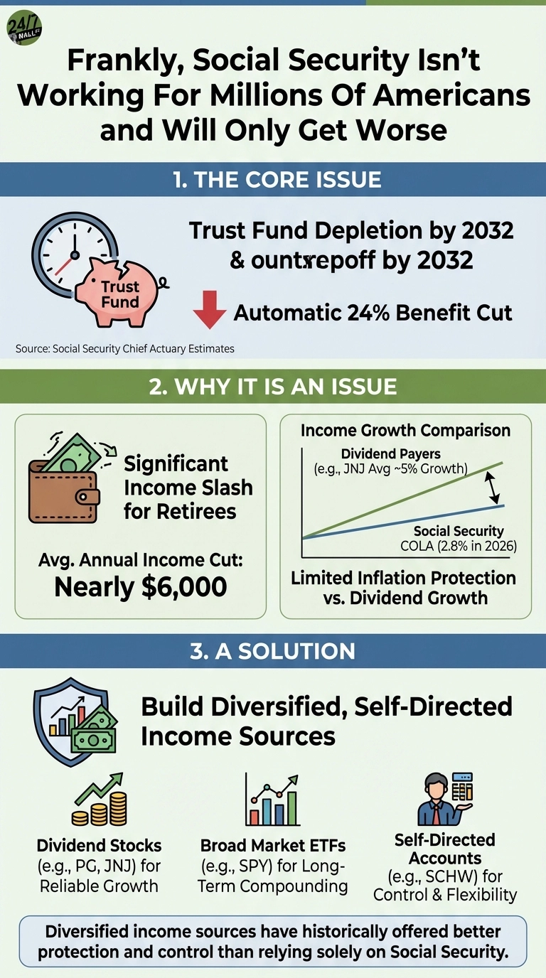 Social Security Faces 24% Benefit Cut in 2032 Without Congressional ...