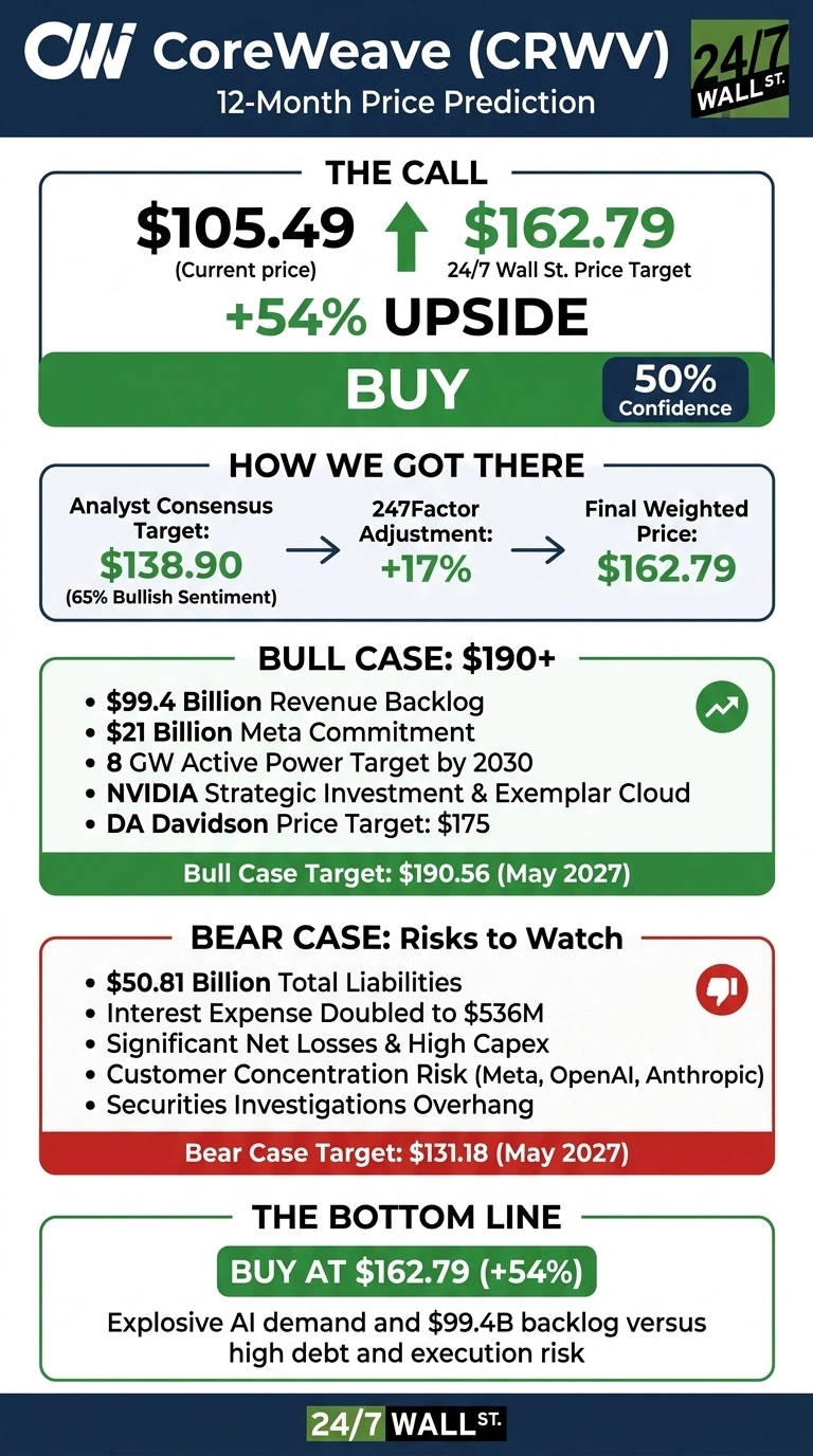 Price Prediction: CoreWeave Stock Could Triple by 2030 - 24/7 Wall St.