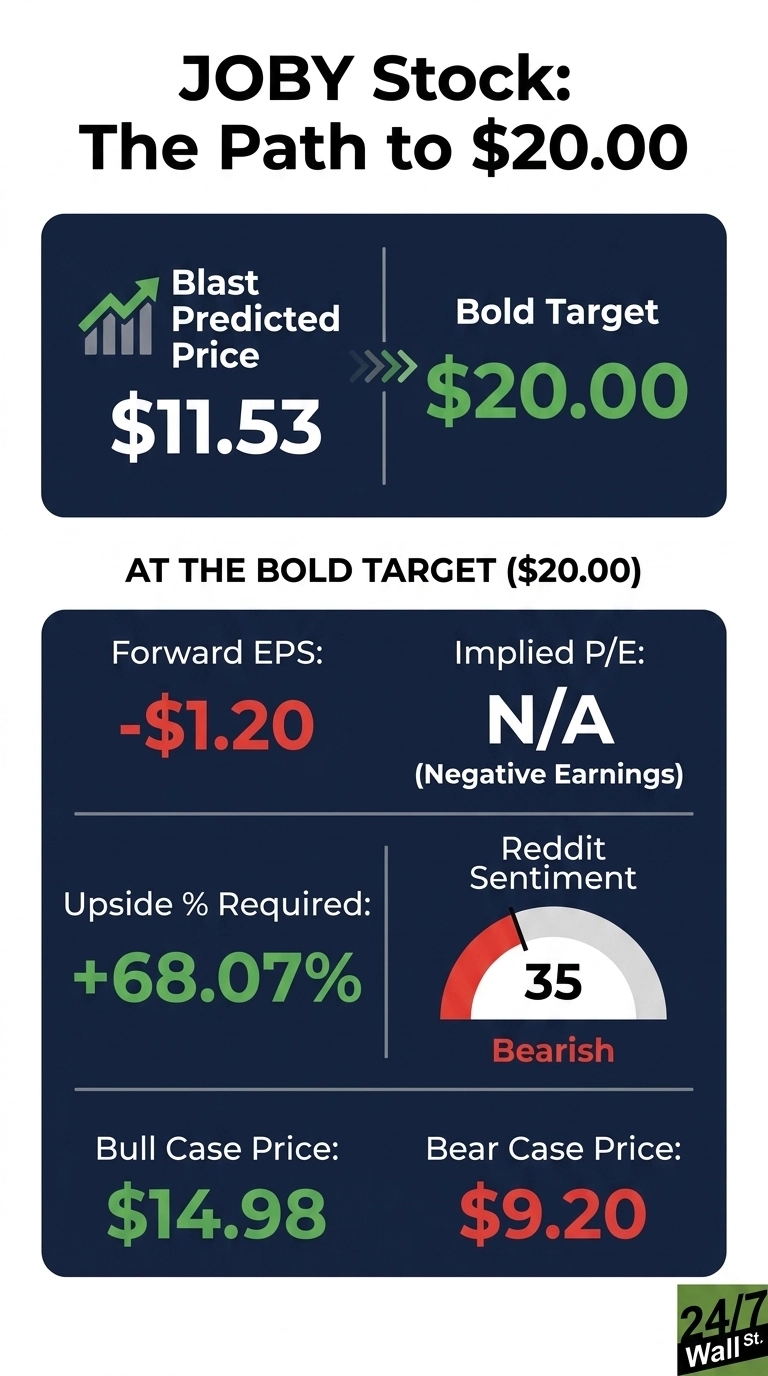 Prediction: Can Joby Aviation Soar to $20 in 2027? - 24/7 Wall St.