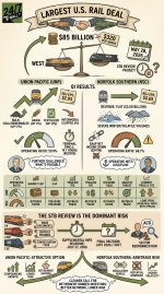 Union Pacific vs Norfolk Southern: Which Side of the Megamerger Should ...
